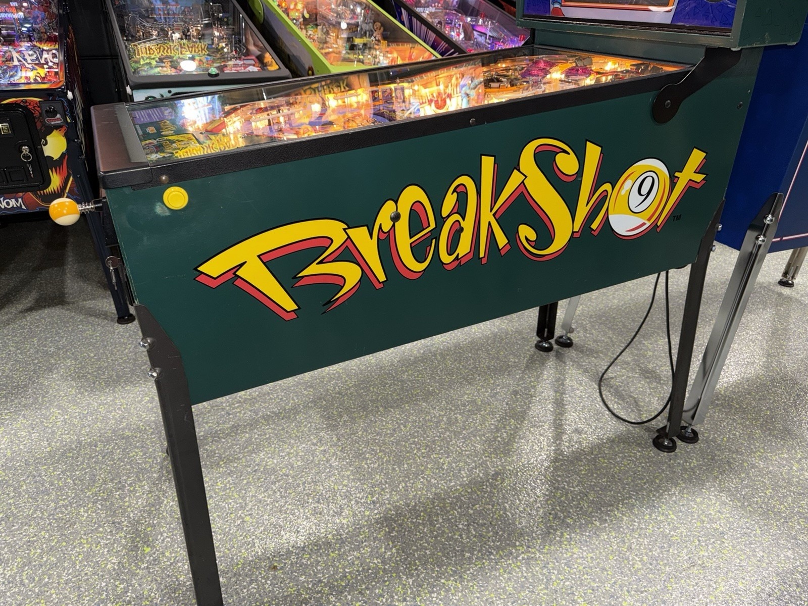 Breakshot by Capcom 1996 Pinball Machine | Pinball Machines South Africa